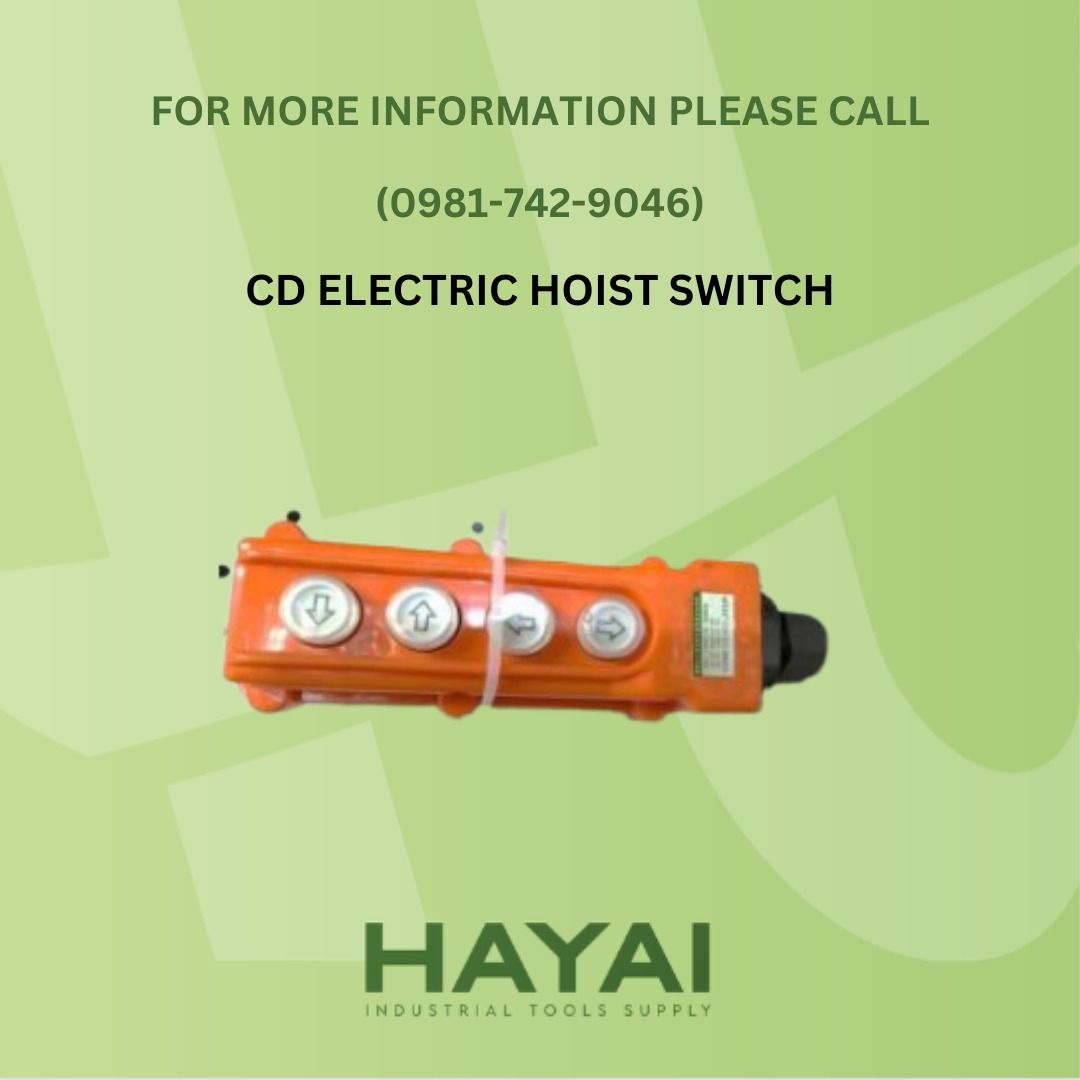 CD Electric Hoist Switch, Commercial & Industrial, Construction Tools ...