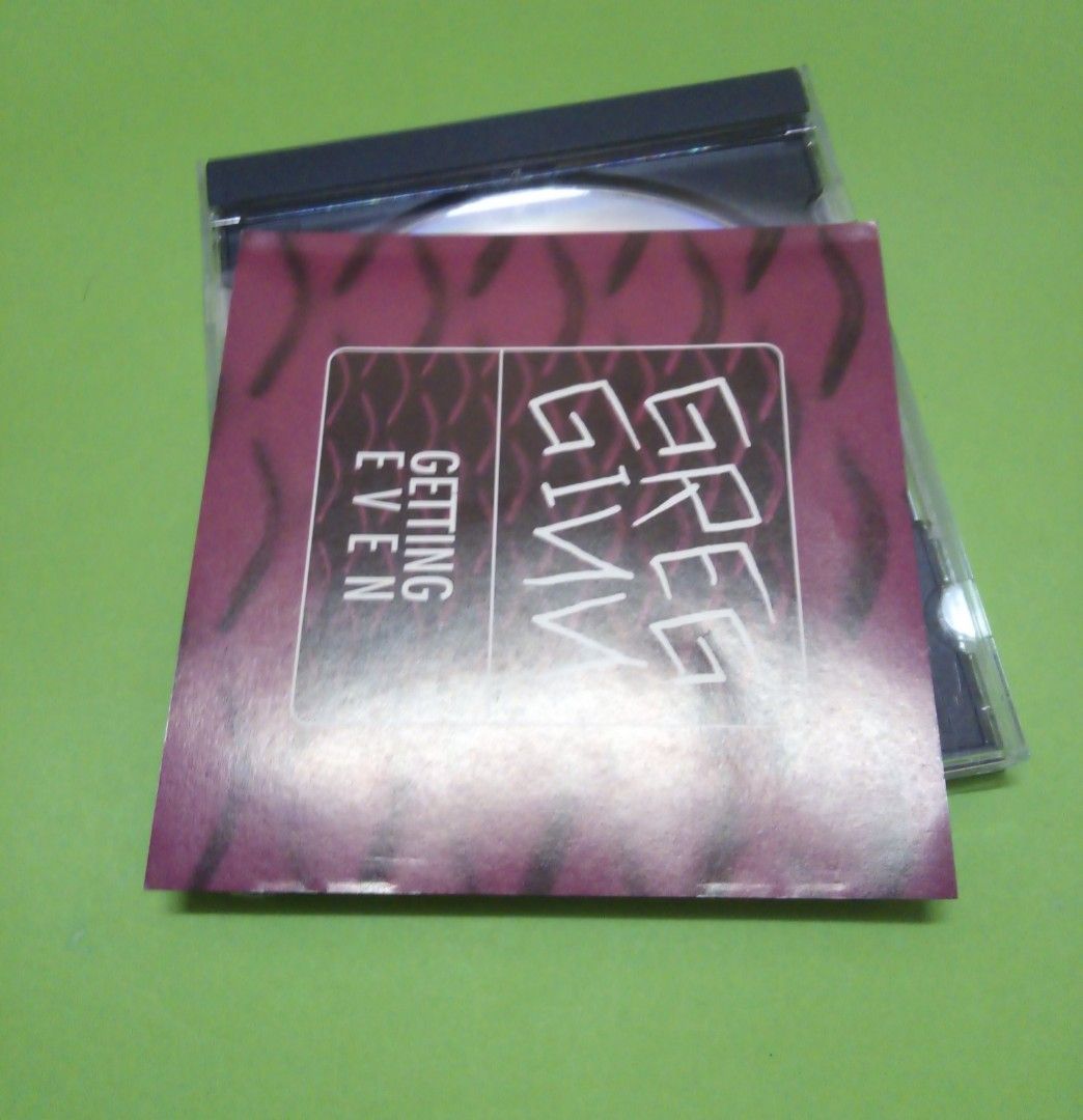 CD GREG GINN : GETTING EVEN ALBUM (1993) BLACK FLAG PUNK BLUES, Hobbies ...