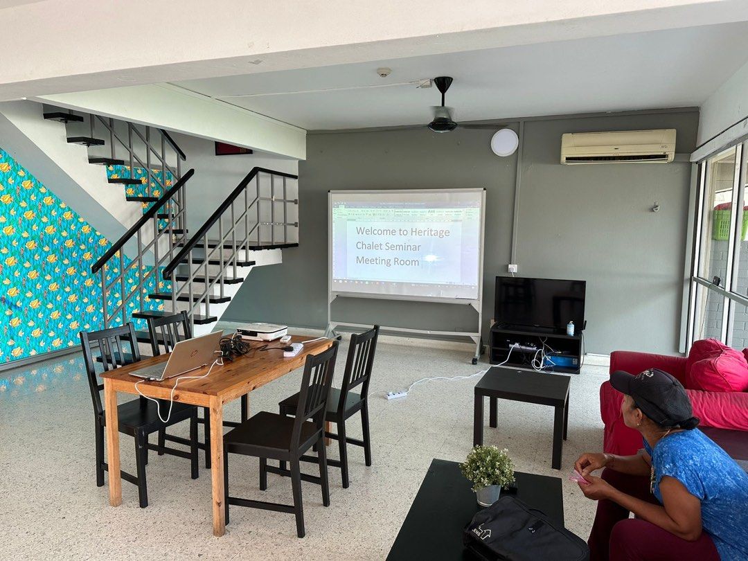 Chalets at Pasir Ris Park, two level house with three bedrooms ...