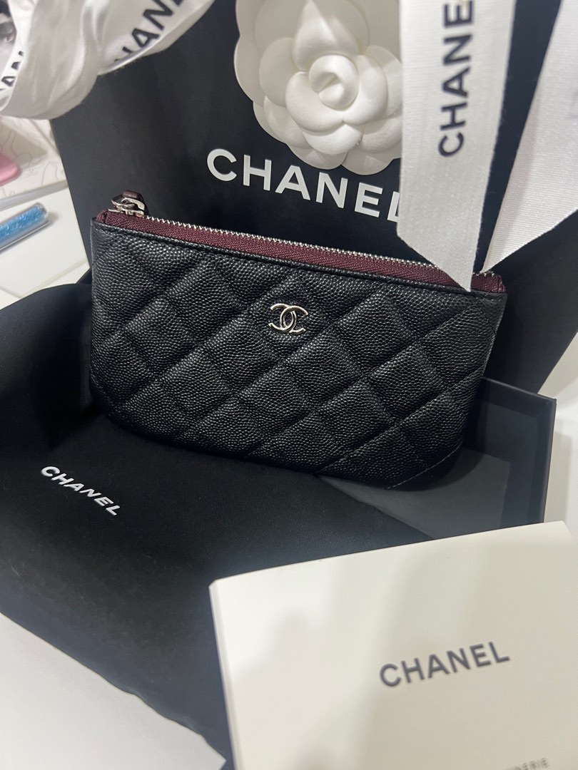 Chanel small pouch, Luxury, Bags & Wallets on Carousell