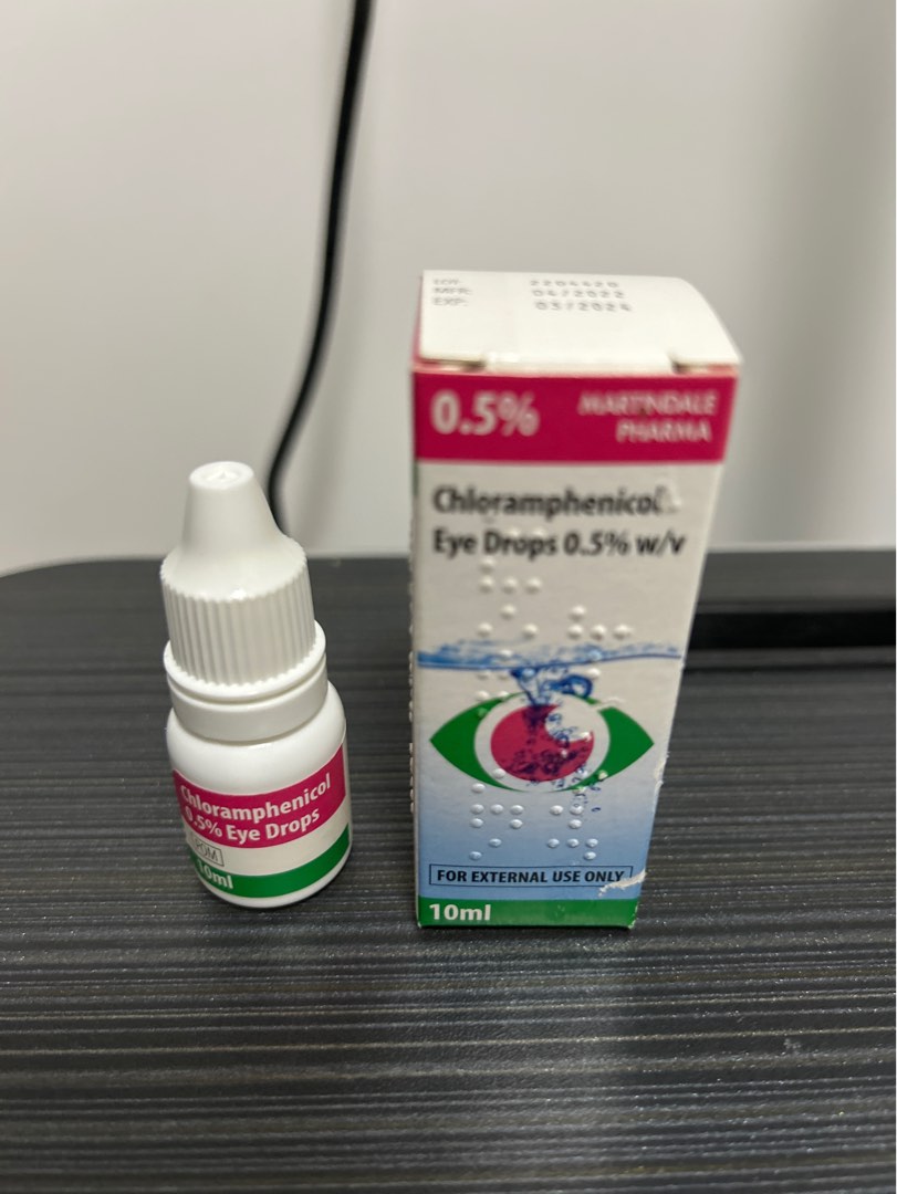 Chloramphenicol Eye Drops, 美容＆個人護理, 健康及美容 - 耳朵護理 - Carousell