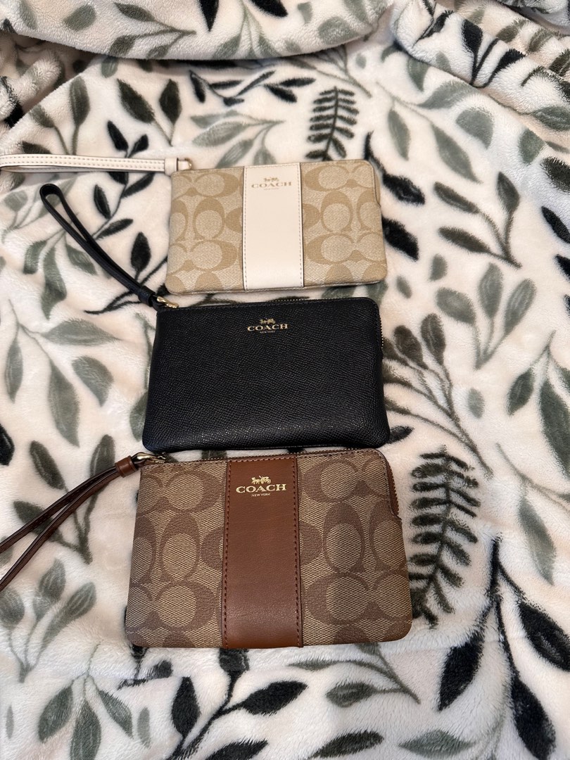 Coach wrist wallet, Women's Fashion, Bags & Wallets, Purses & Pouches ...