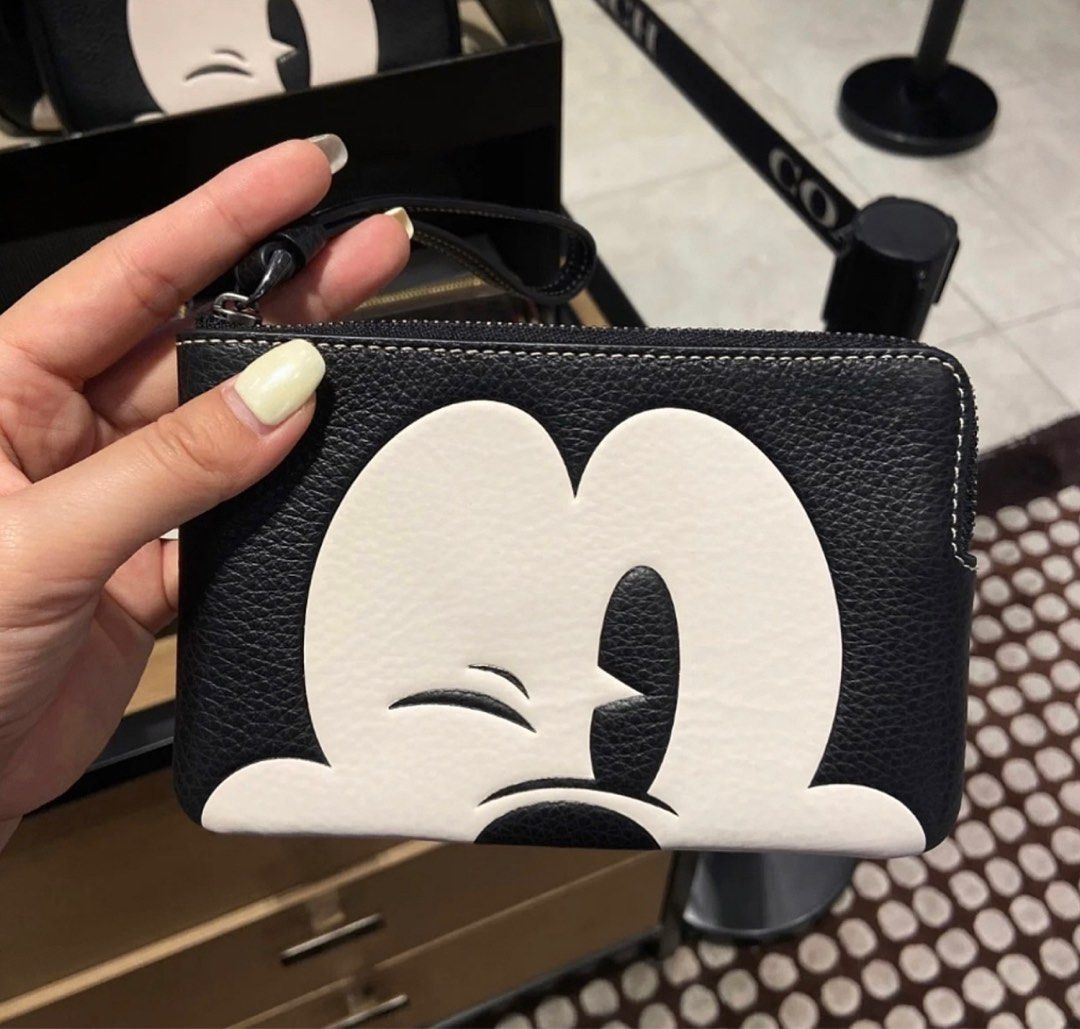 Coach X Disney Card Wallet, Women's Fashion, Bags & Wallets, Wallets ...