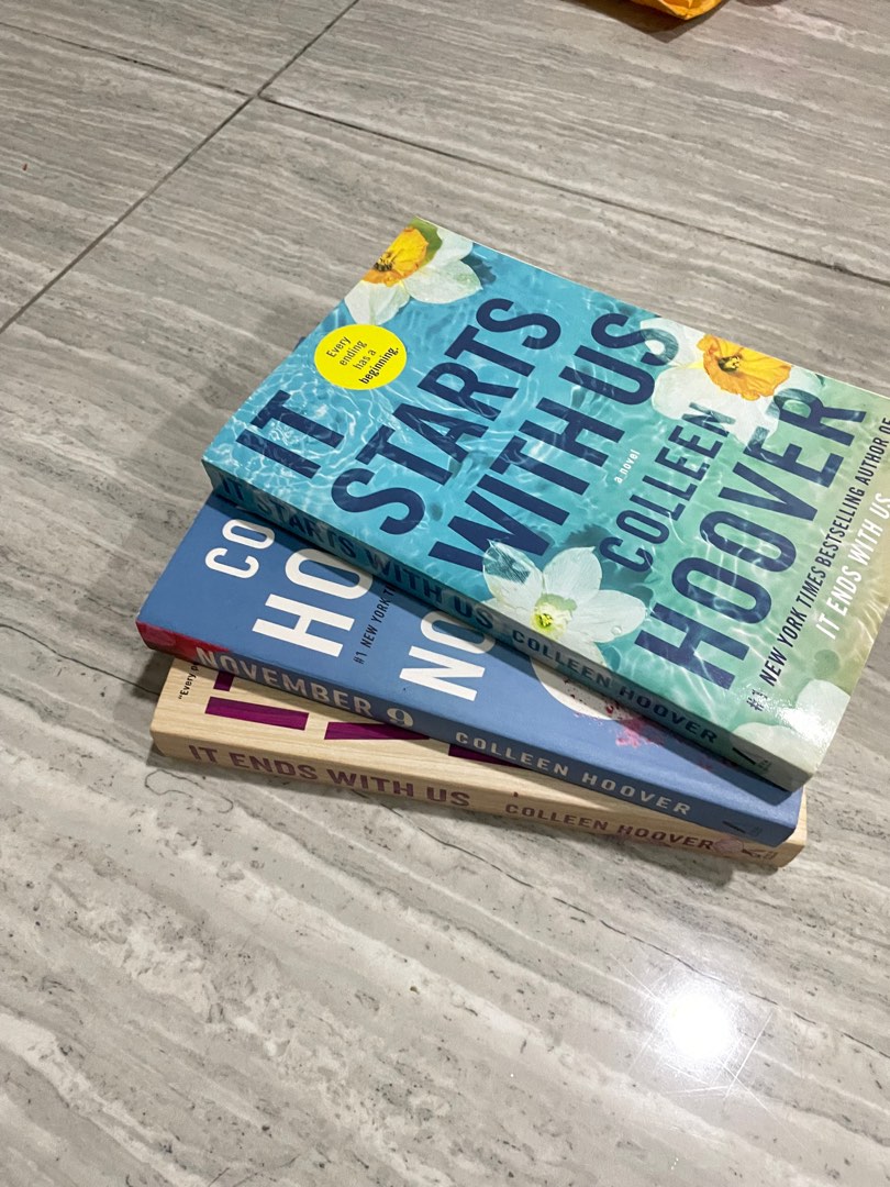 COLLEEN HOOVER - Set (Authentic), Hobbies & Toys, Books & Magazines ...