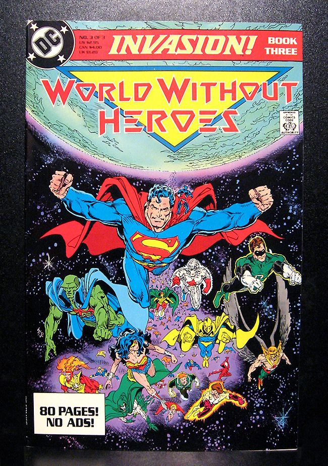 COMICS: DC: Invasion #3 (1989), 80 pages - Bart Sears art, Hobbies ...