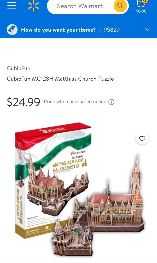 CubicFun Church Puzzle, Hobbies & Toys, Toys & Games on Carousell