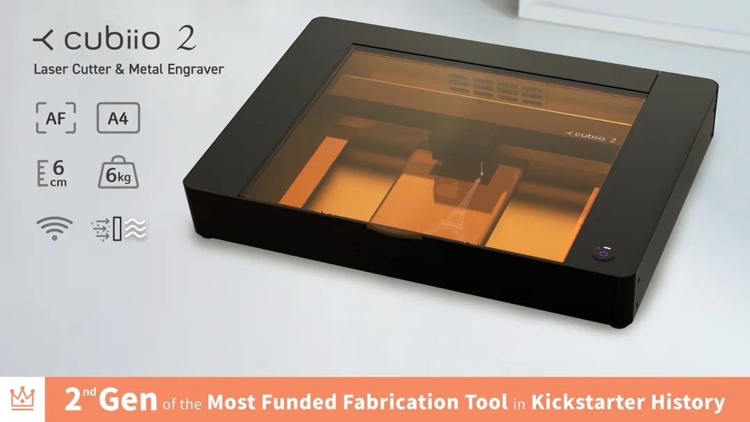 Cubiio 2 - Most Compact Laser Cutting & Metal Engraver, Car Accessories, Electronics & Lights on ...
