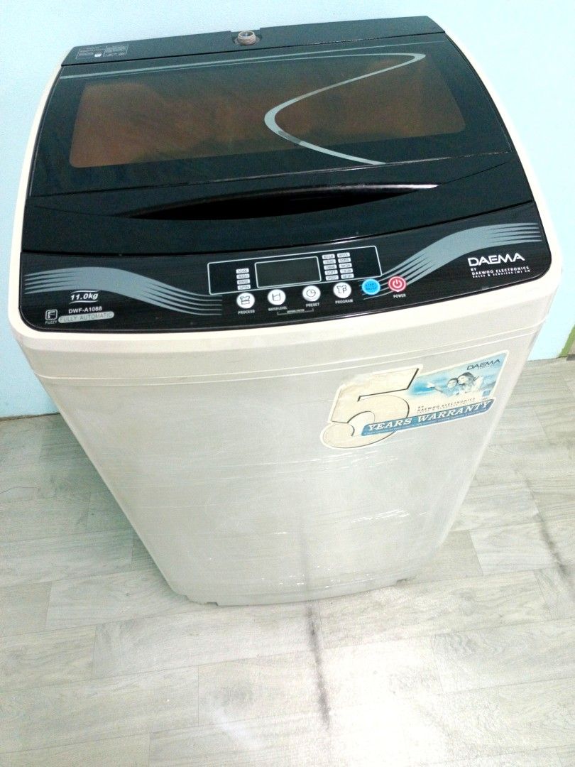 DAEMA 11Kg Washing Machine Mesin Basuh, TV & Home Appliances, Washing ...