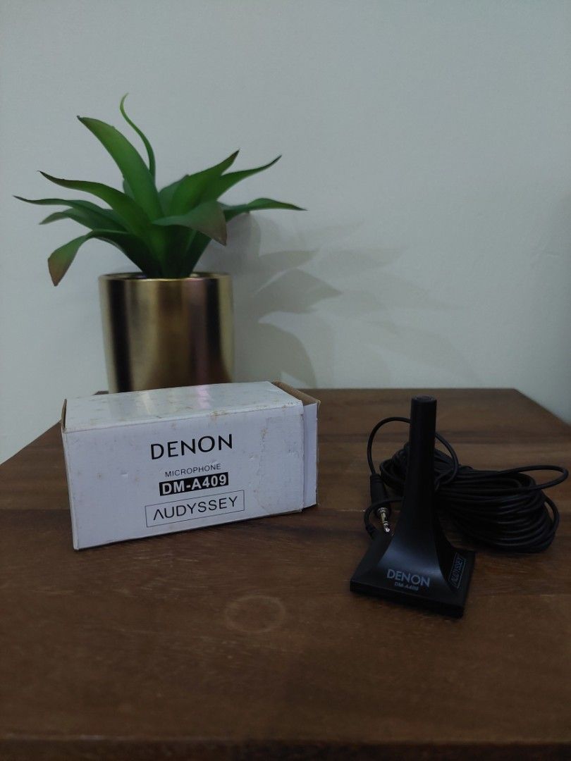 DENON MICROPHONE, Audio, Microphones on Carousell