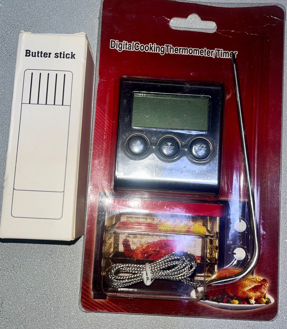 Digital Cooking Thermometer (baking thermometer, food thermometer ...