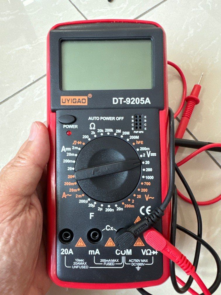 Digital Multimeter, TV & Home Appliances, Electrical, Adaptors ...