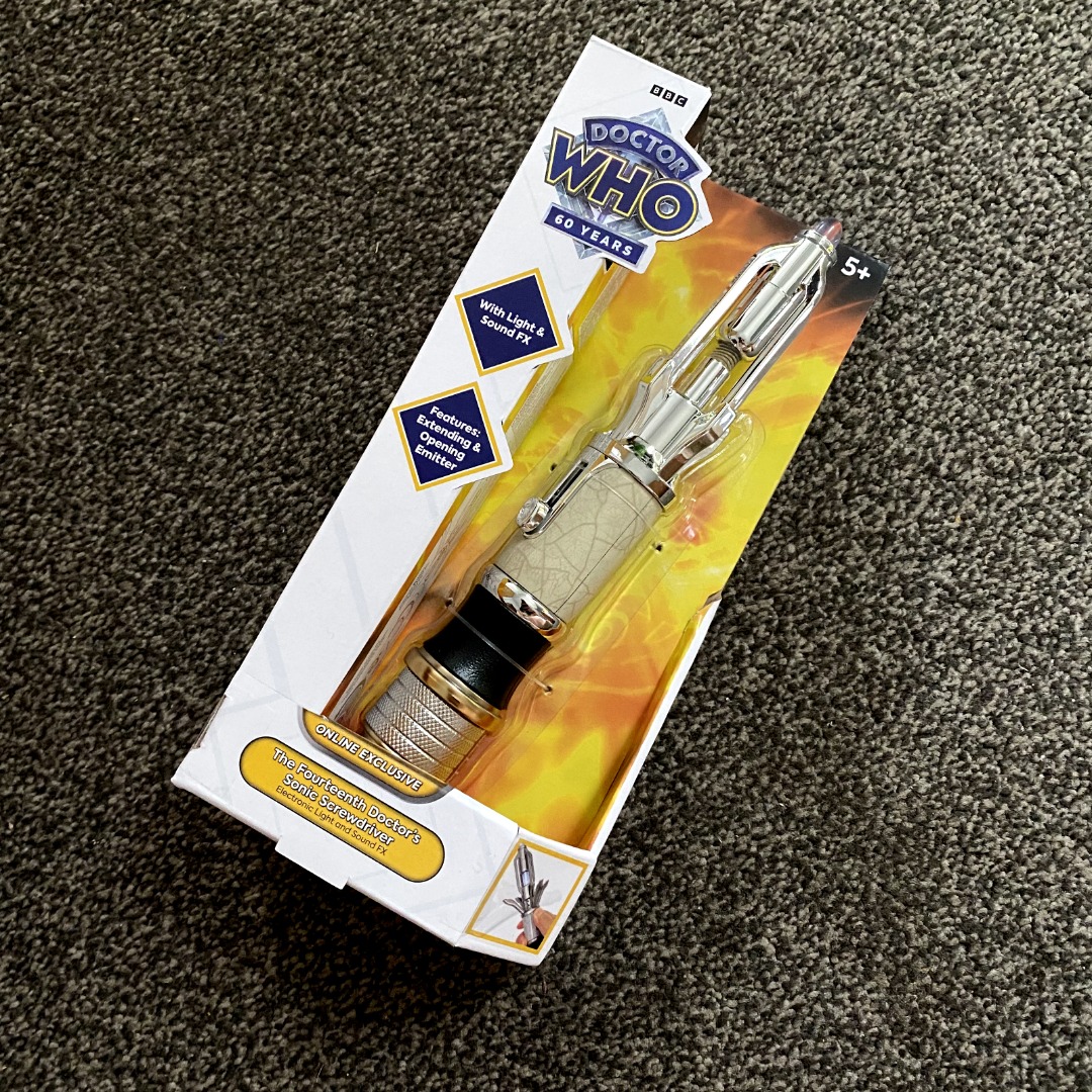 Doctor Who 14th Doctor's Sonic Screwdriver Limited Online Exclusive ...