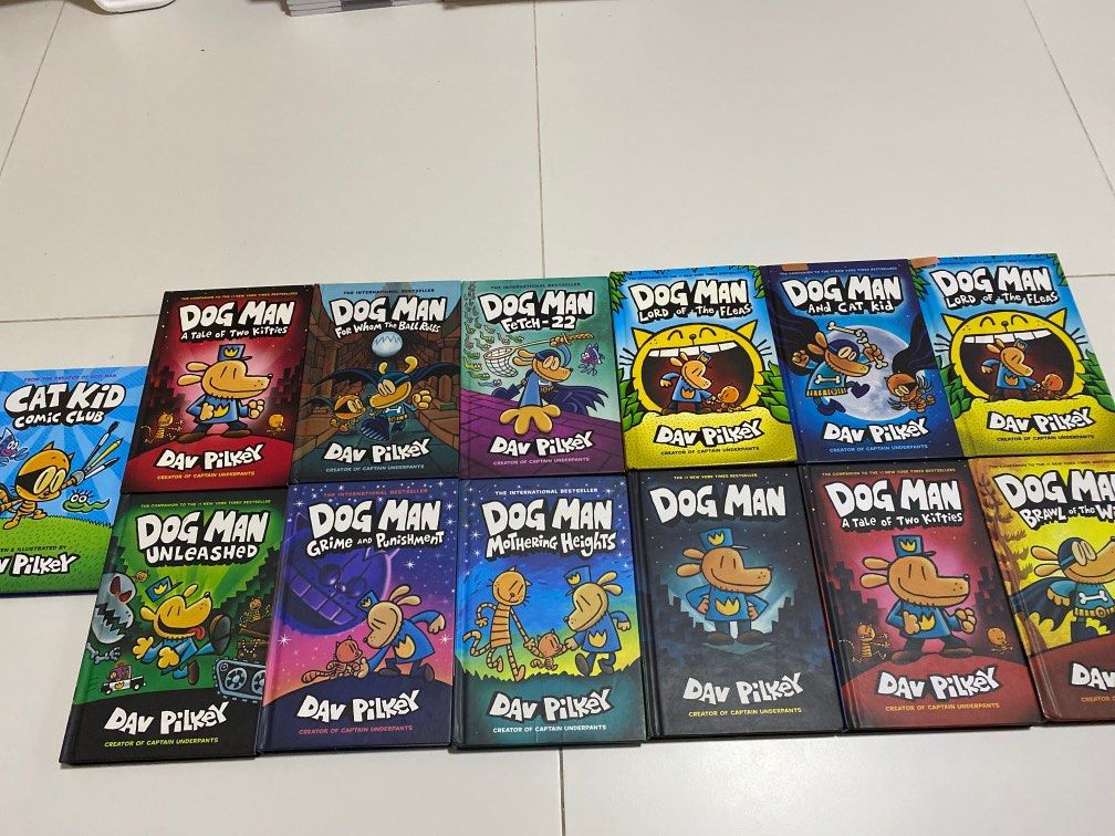 Dog Man Comics (Hard Cover), Hobbies & Toys, Books & Magazines ...