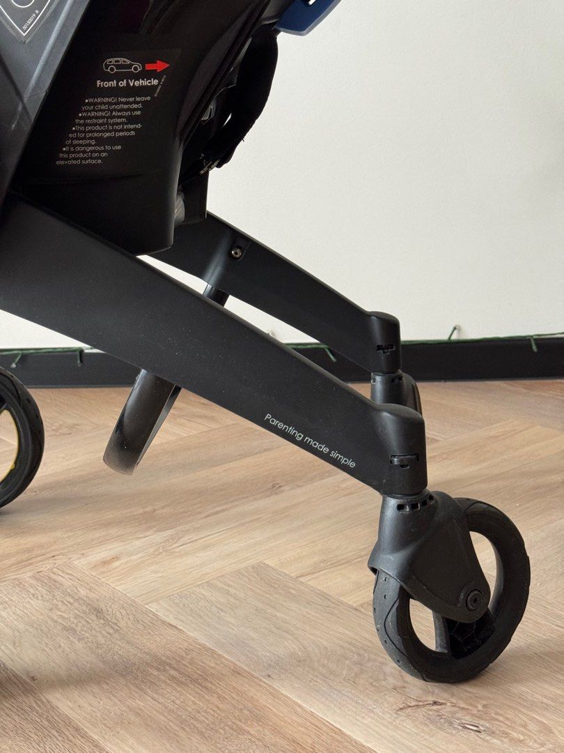 Doona Plus Limited Edition All Black Stroller, Babies & Kids, Going Out ...
