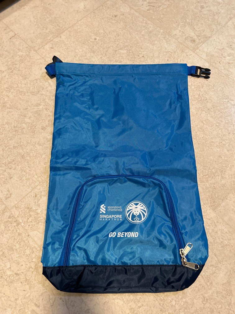Dry Bag - Standard Chartered Marathon 2023, Men's Fashion, Bags, Belt ...