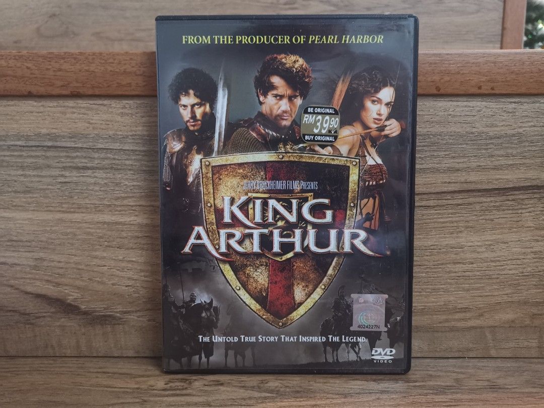 (DVD) KING ARTHUR Original Theatrical Version, Hobbies & Toys, Music ...