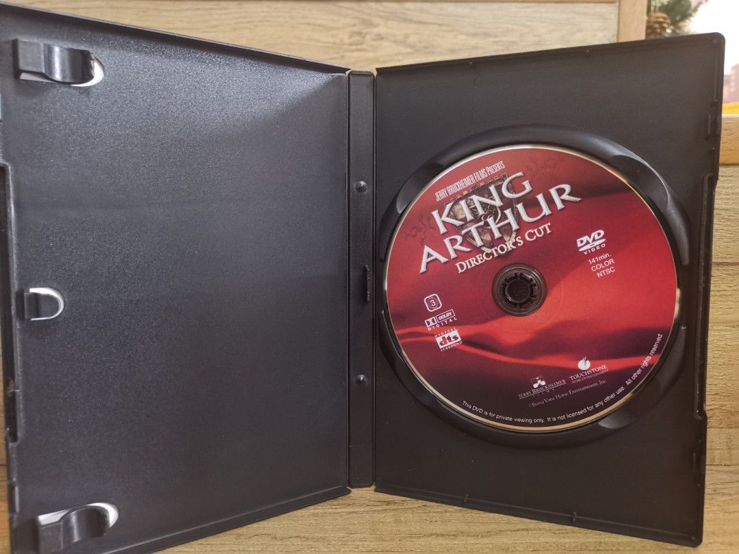(DVD) KING ARTHUR Original Theatrical Version, Hobbies & Toys, Music ...