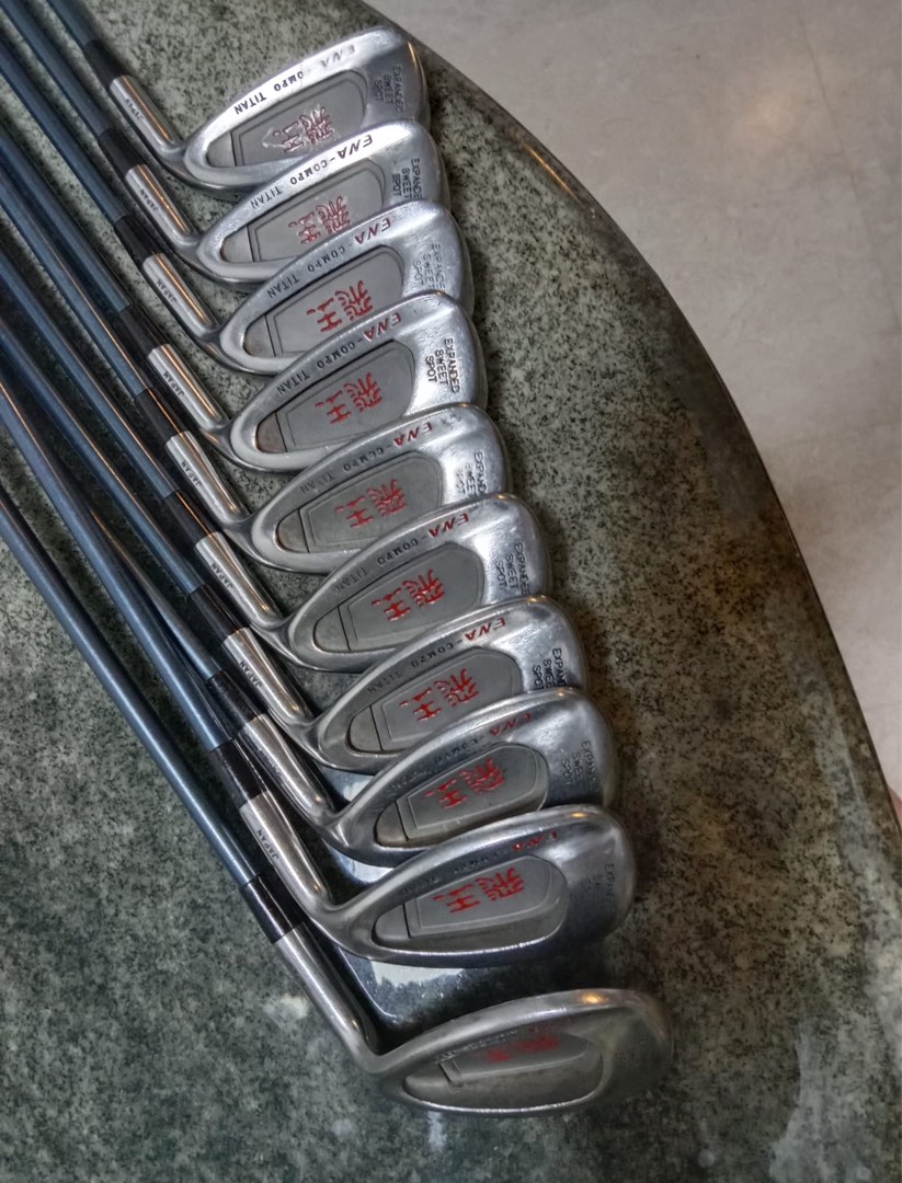 ENA Compo Titan Irons SALE!!, Sports Equipment, Sports & Games, Golf on ...