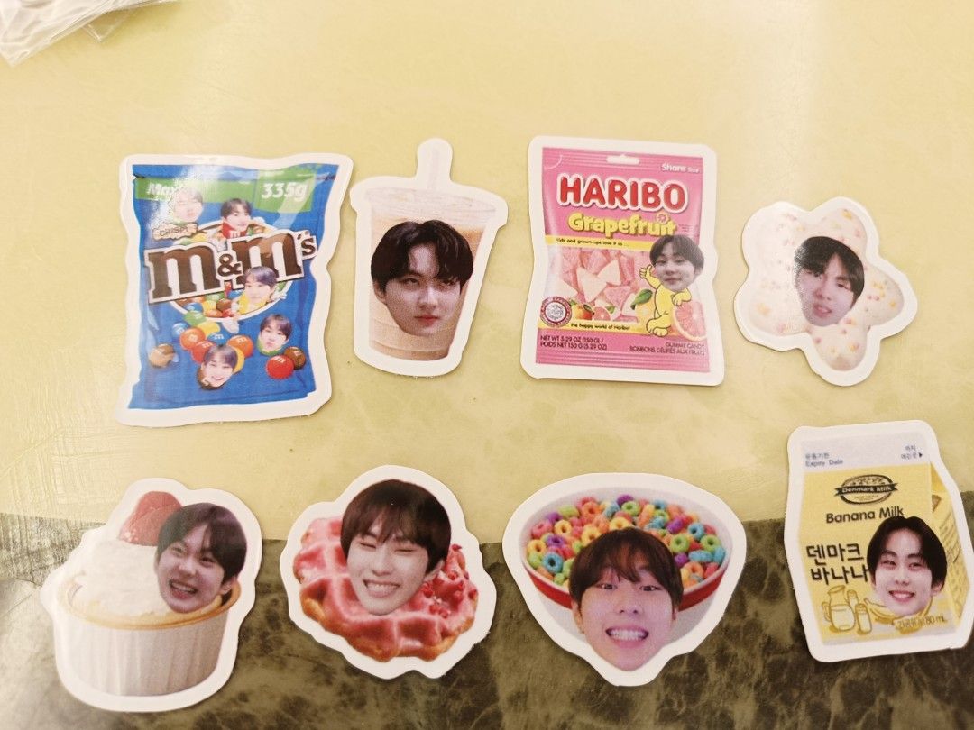 Enhypen Food Meme Stickers, Hobbies & Toys, Memorabilia & Collectibles ...