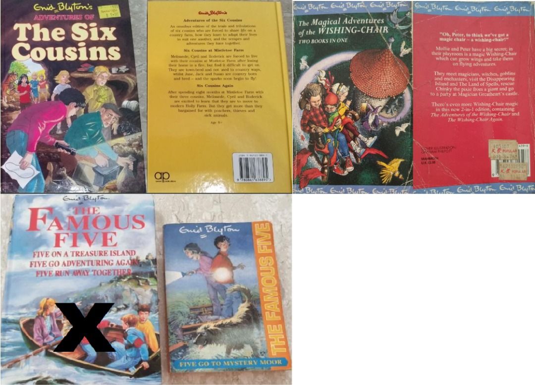Enid Blyton Famous Five English Children Kids Story Books, Hobbies ...