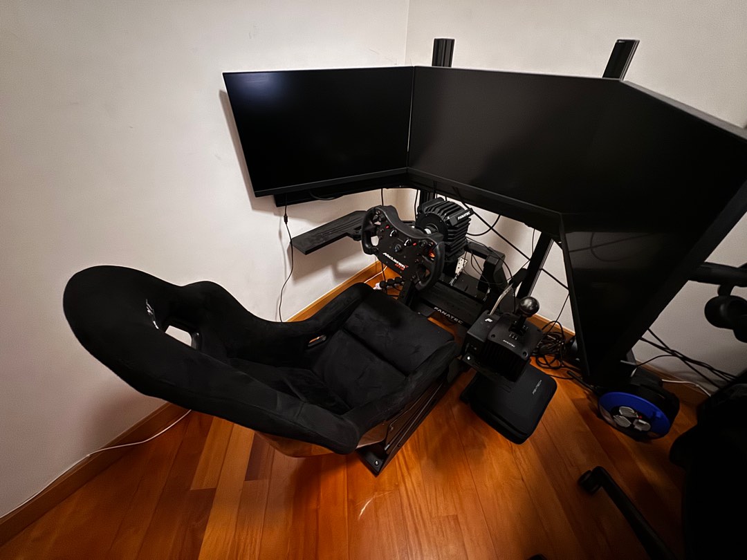 Fanatec DD pro 連 boost kit (8nm) CSL Elite Steering Wheel McLaren GT3 ...