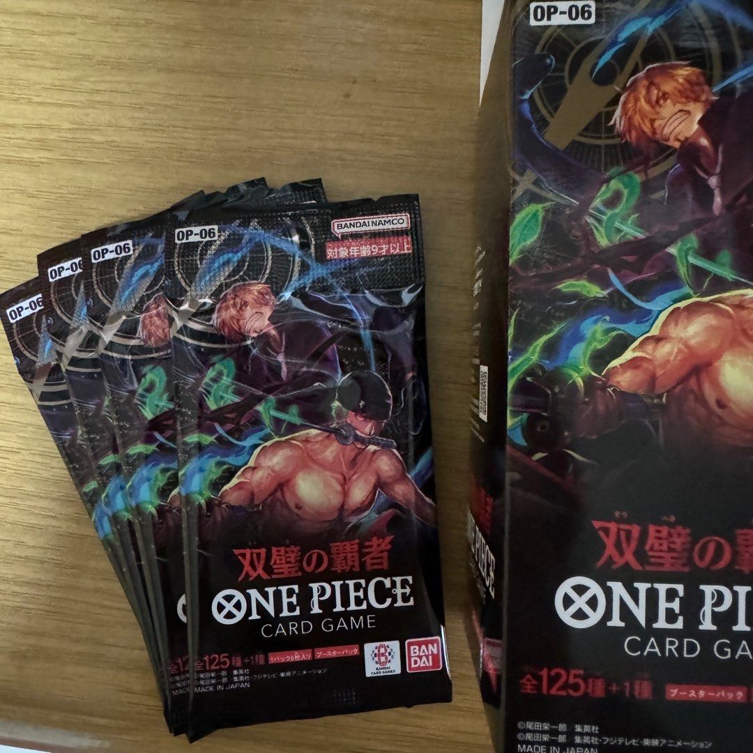 (Filtered) Op06 TCG card pack opo6 one piece, Hobbies & Toys, Toys ...
