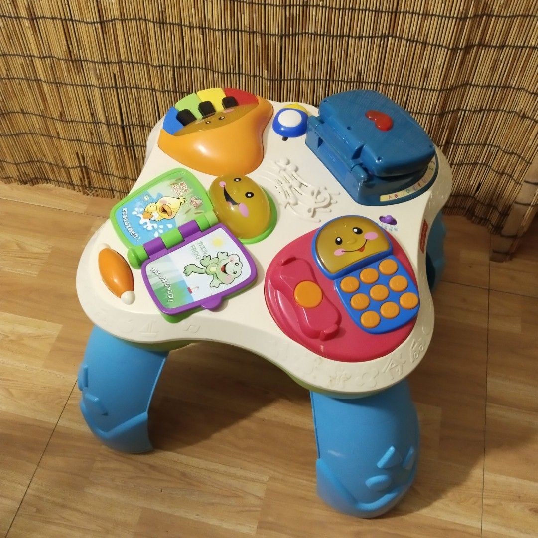 Fisher price table, Hobbies & Toys, Toys & Games on Carousell