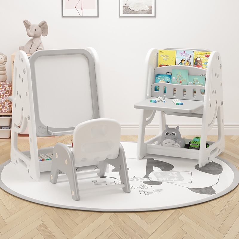 [FREE DELIVERY] 4 In 1 Toddles Study Table Set Space Saver Fold-able ...