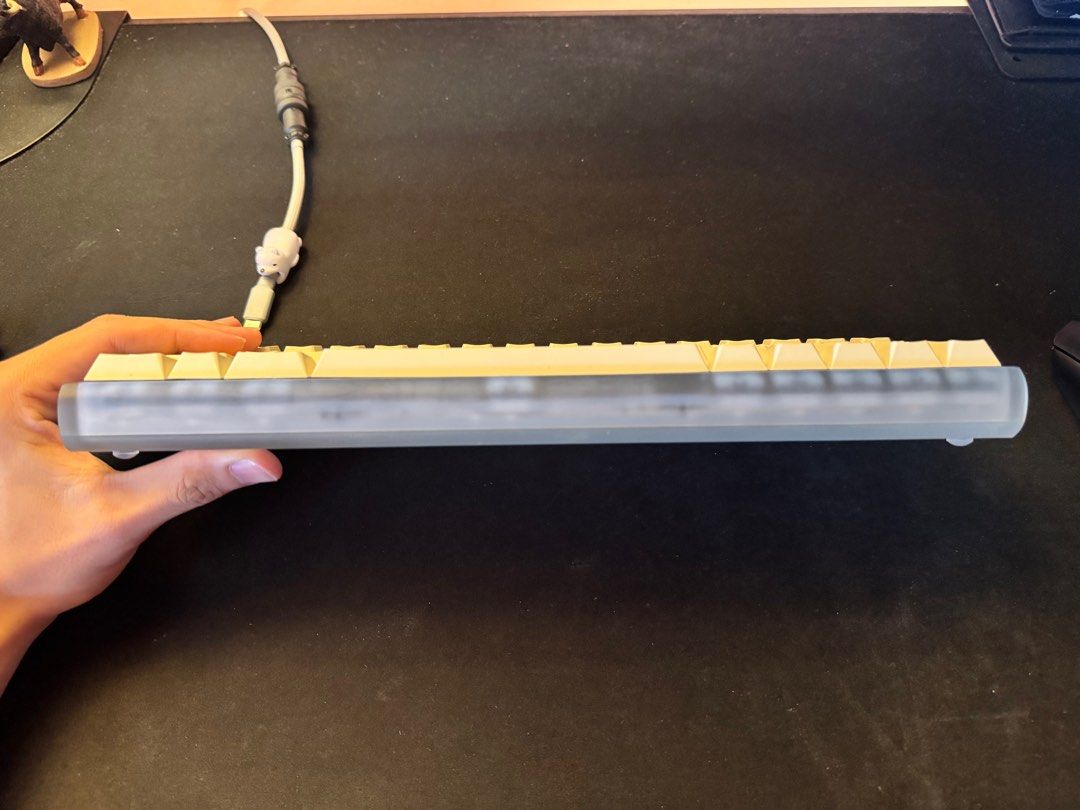 Freja65 Frosted Glass Custom Keyboard, Computers & Tech, Parts ...