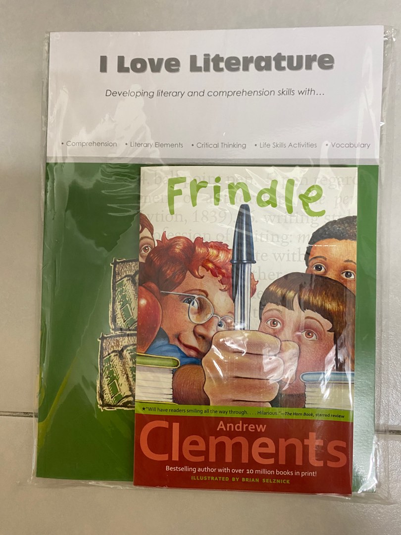 Frindle Story Book & Workbook, Hobbies & Toys, Books & Magazines ...