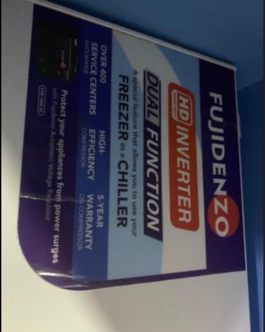 Fujidenzo freezer(Inverter), TV & Home Appliances, Kitchen Appliances ...