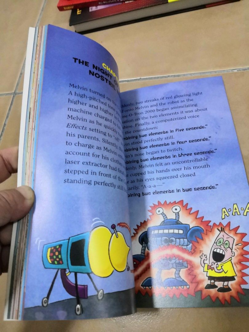 Full color Captain Underpants The Eixth Epic Novel, Hobbies & Toys ...