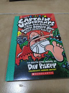 Full color Captain Underpants The First Epic Novel, Hobbies & Toys ...