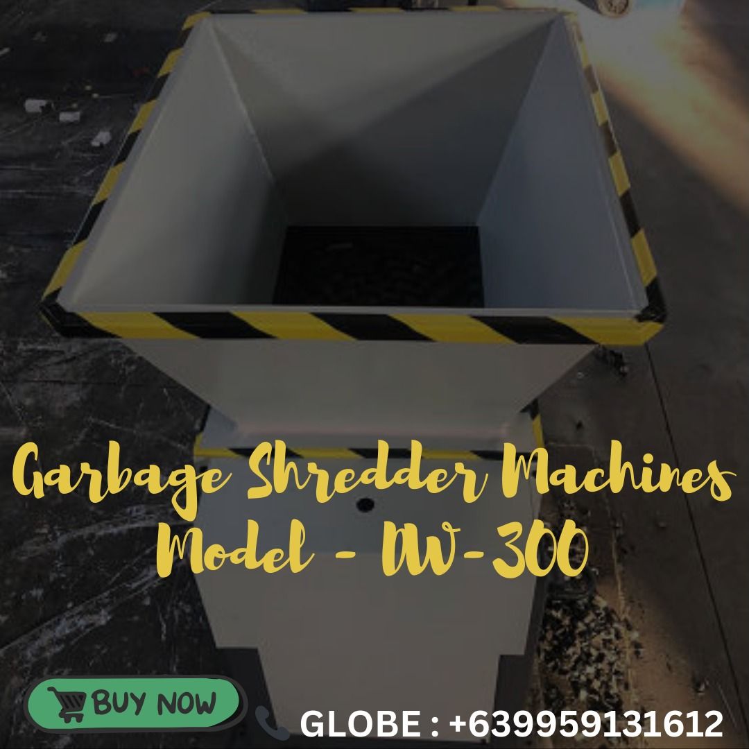 Garbage Shredder Machines Model DW-300, Everything Else, Others on Carousell