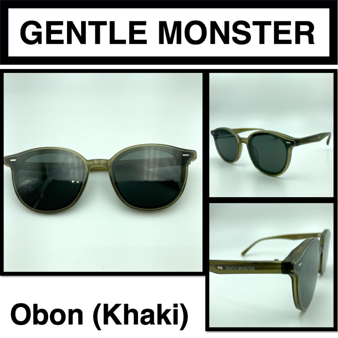 Gentle Monster Obon (Khaki) KC01, Women's Fashion, Watches ...