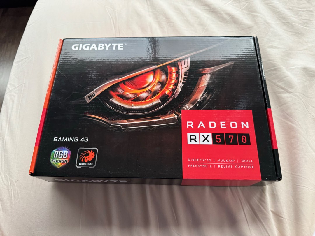 Gigabyte Radeon RX 570 Gaming 4G, Computers & Tech, Parts & Accessories ...