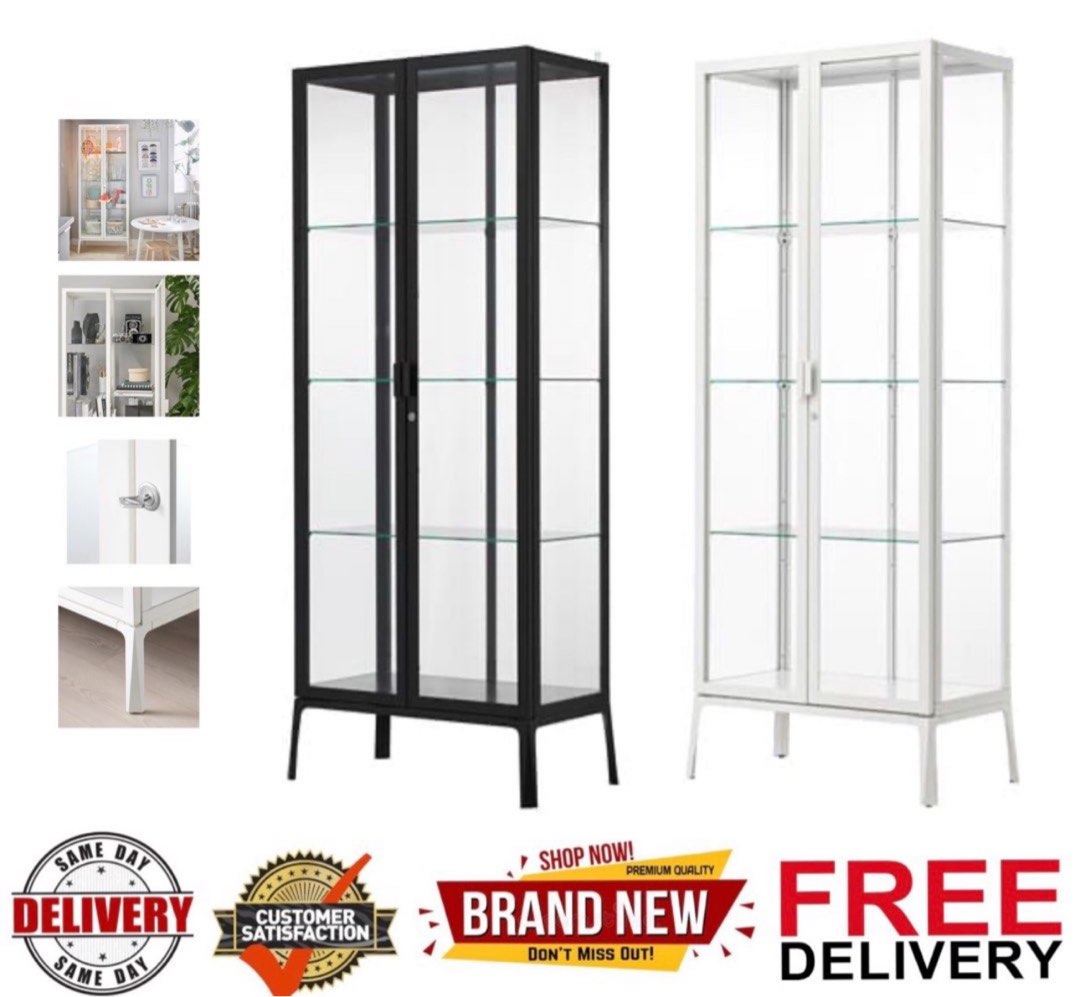 Glass Display Cabinet collection display figures display shelves MILSBO ...