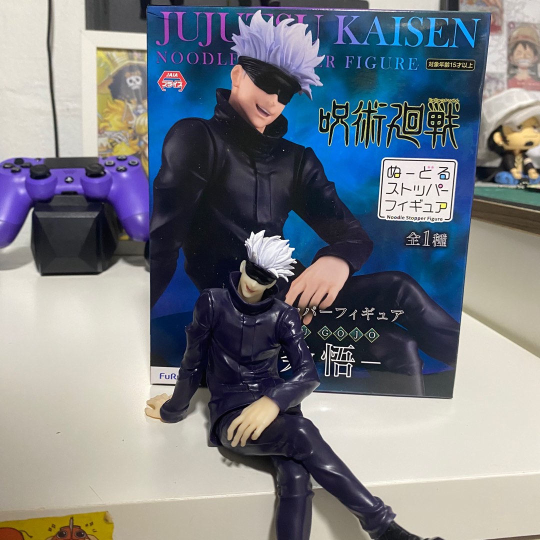 Gojo Satoru Noodle Stopper Figure JJK JUJUTSU KAISEN, Hobbies & Toys ...