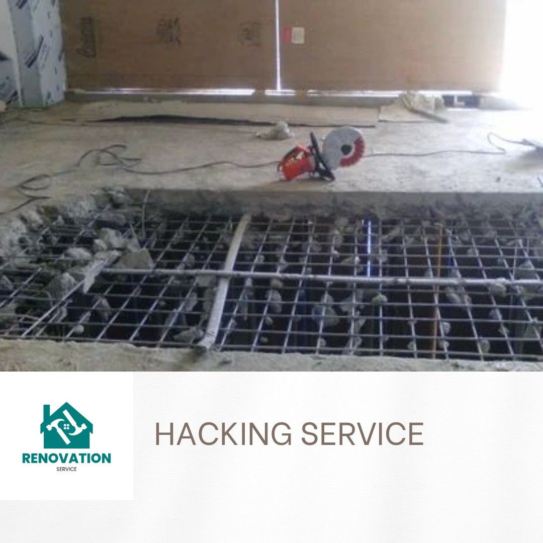 Hacking services / Dismantle services / Tiling/Duct/ aircon /BTO ...