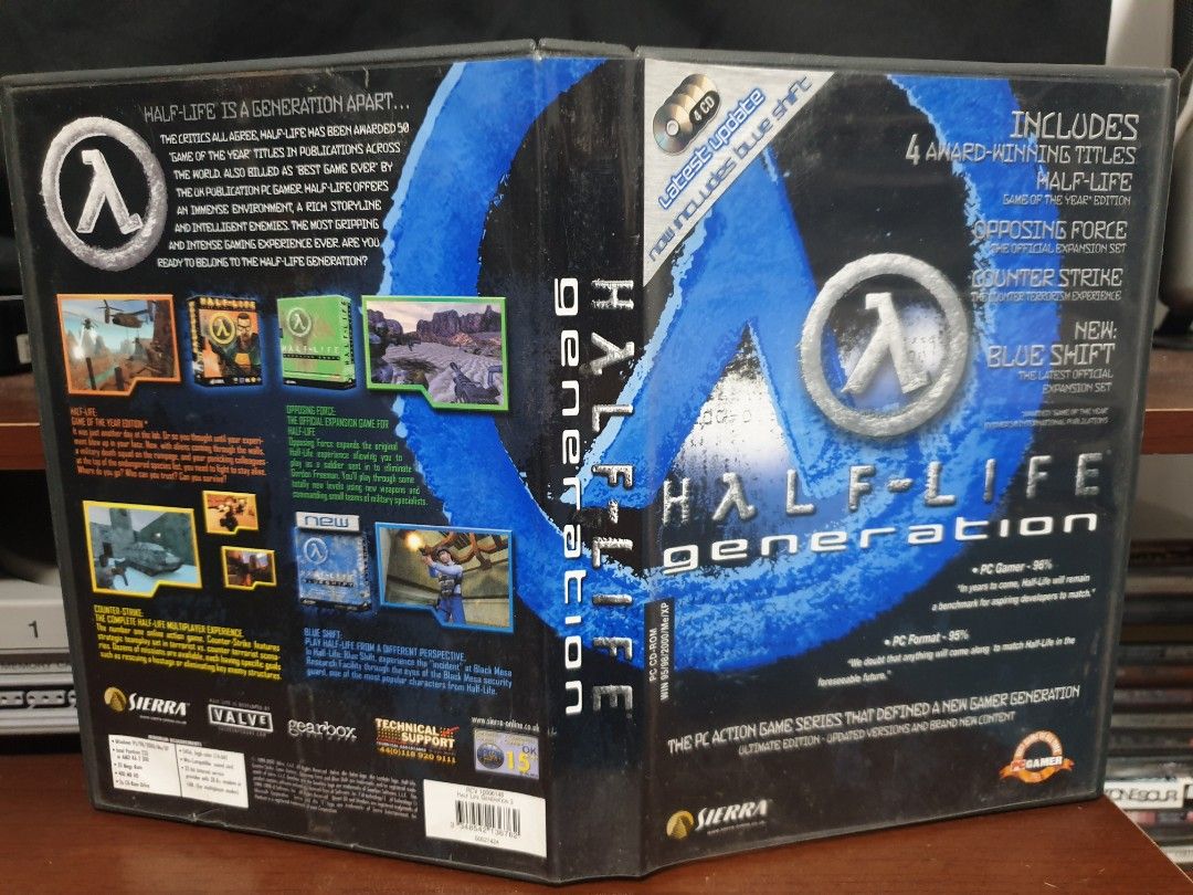 Half-Life Generation counter-strike opposing force blue shift HL ...