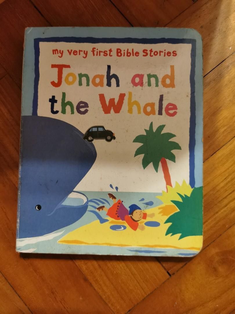 Hard Cover Jonah and the Whale First Bible Story, Hobbies & Toys, Books ...