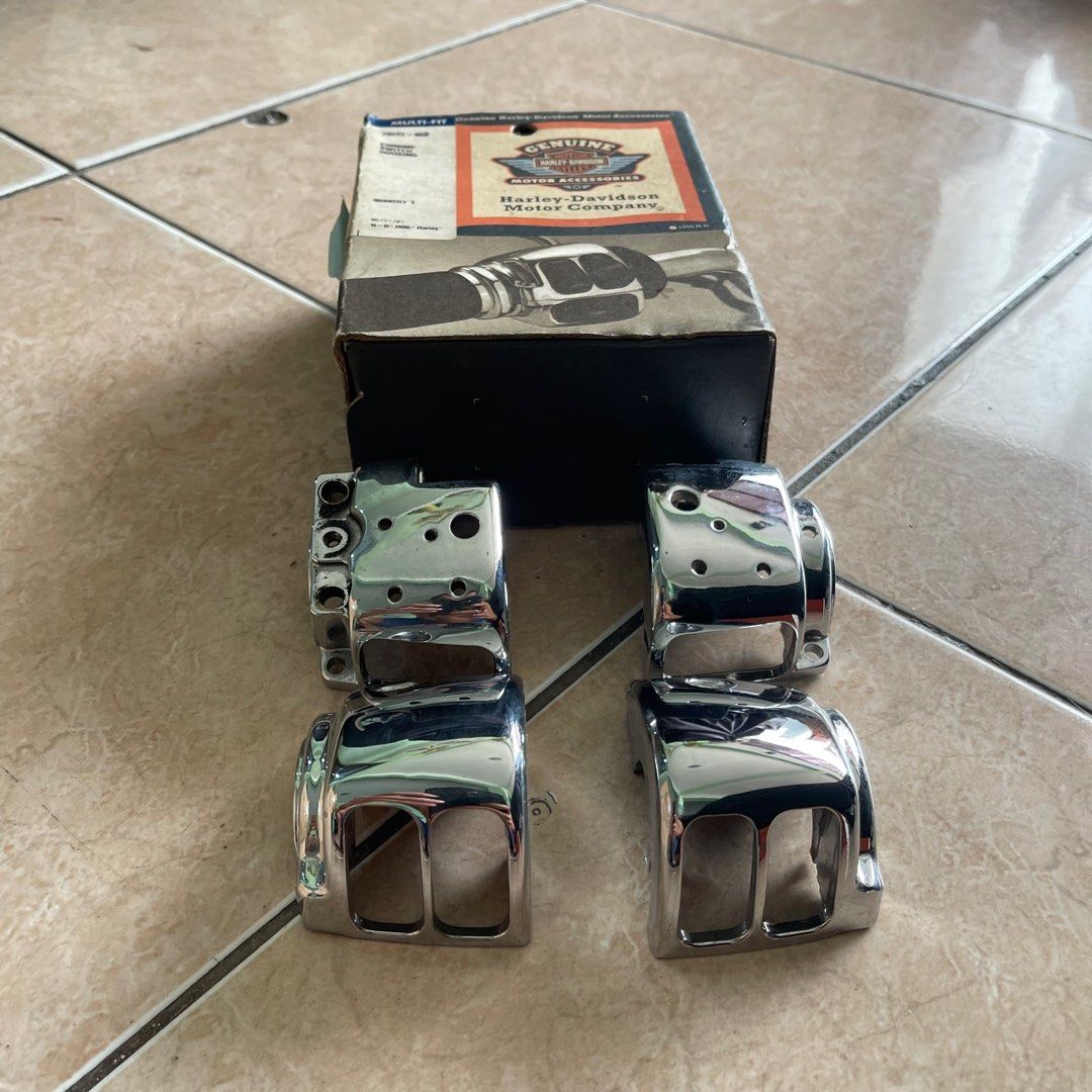 Harley Davidson Chrome Switch Housing ORIGINAL GENUINE - Ex Road Glide ...