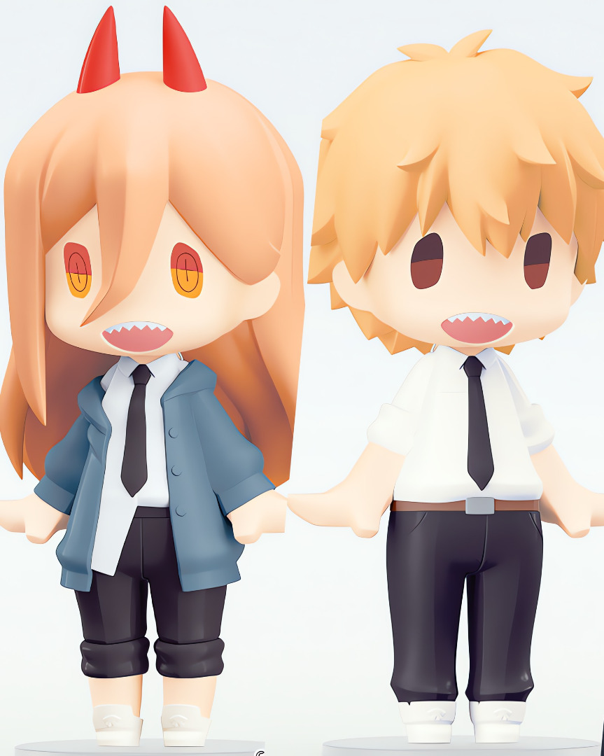 Hello! Good Smile Chainsaw Man Denji / Power Posable Figure (PREORDER ...