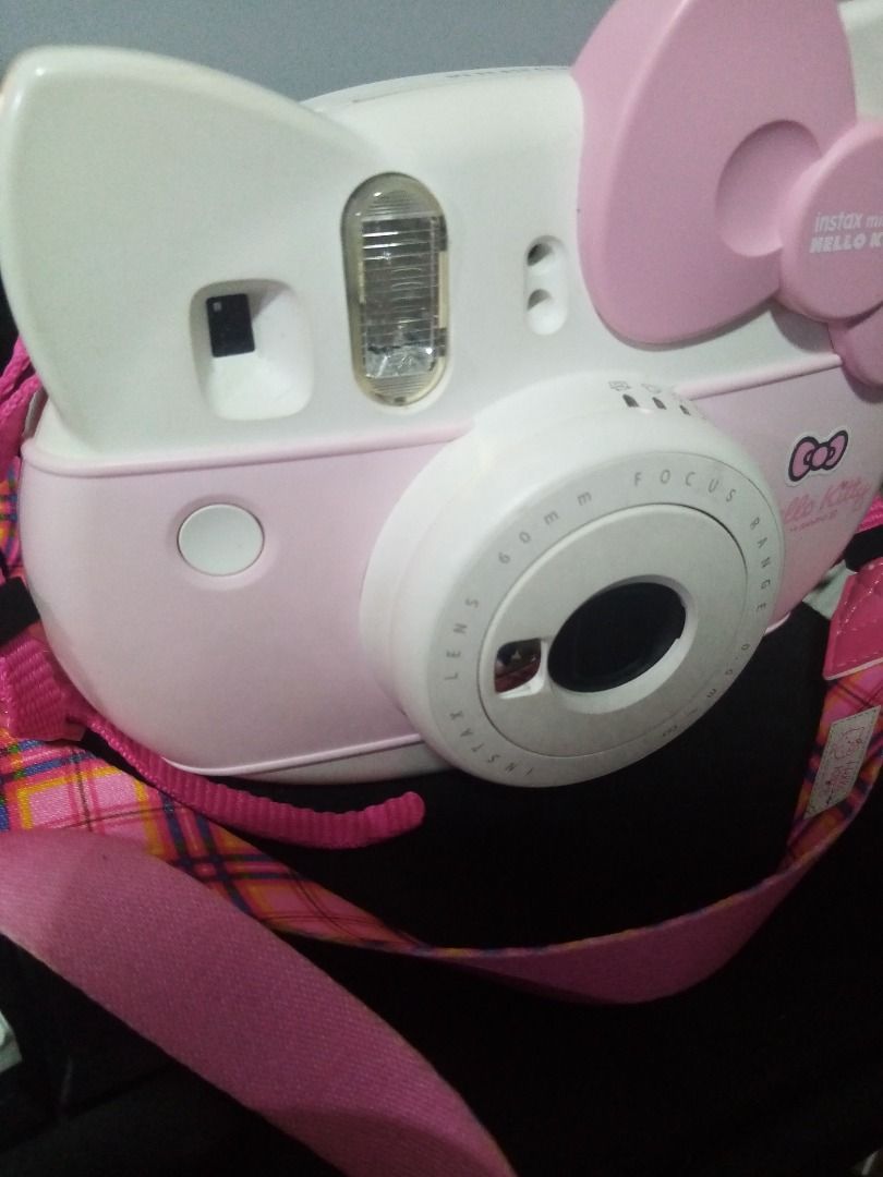 Hello kitty Instax, Photography, Cameras on Carousell