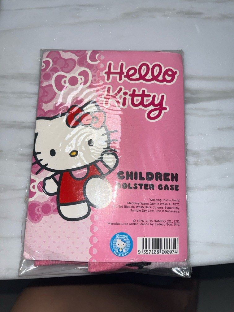 hello kitty kids bolster case, Furniture & Home Living, Bedding ...