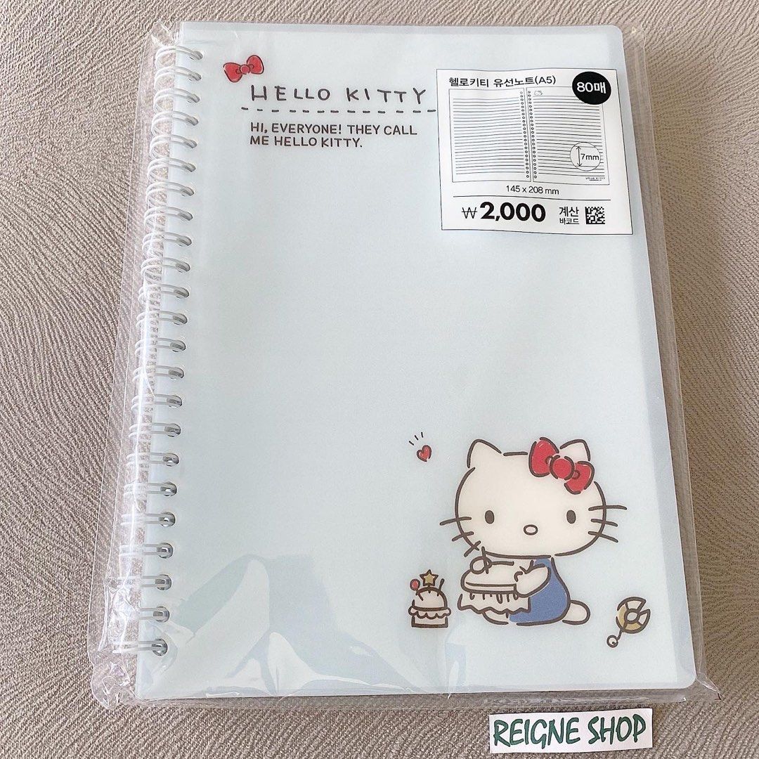 HELLO KITTY NOTEBOOK, Hobbies & Toys, Stationary & Craft, Stationery ...