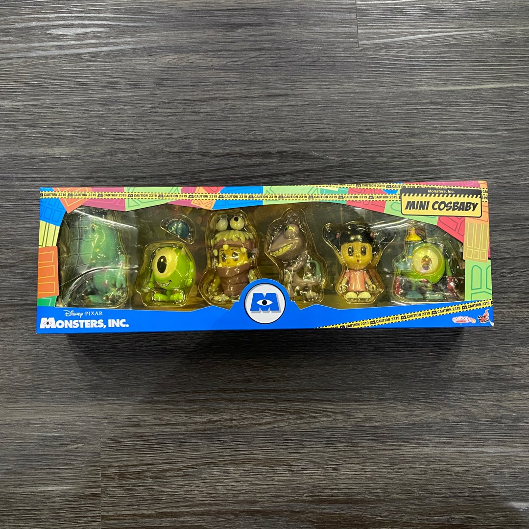 Hot Toys Cosbaby: Disney Pixar - Monsters Inc (Box Set of 6), Hobbies ...