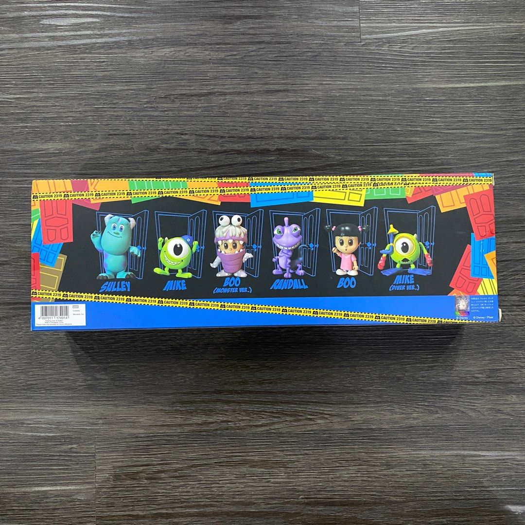 Hot Toys Cosbaby: Disney Pixar - Monsters Inc (Box Set of 6), Hobbies ...