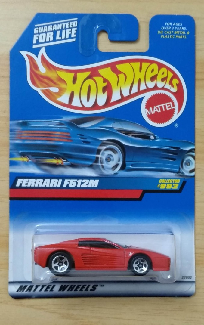 Hot Wheels Ferrari F512M Rare hotwheels matchbox, Hobbies & Toys ...