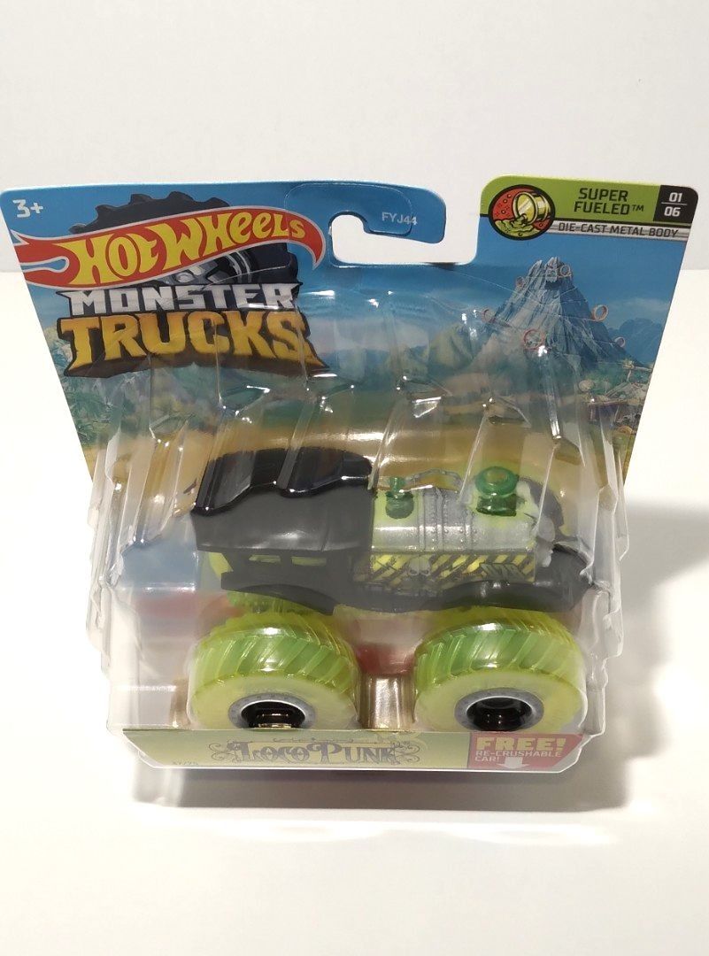 Hot Wheels Monster Trucks Loco Punk, Hobbies & Toys, Toys & Games on ...